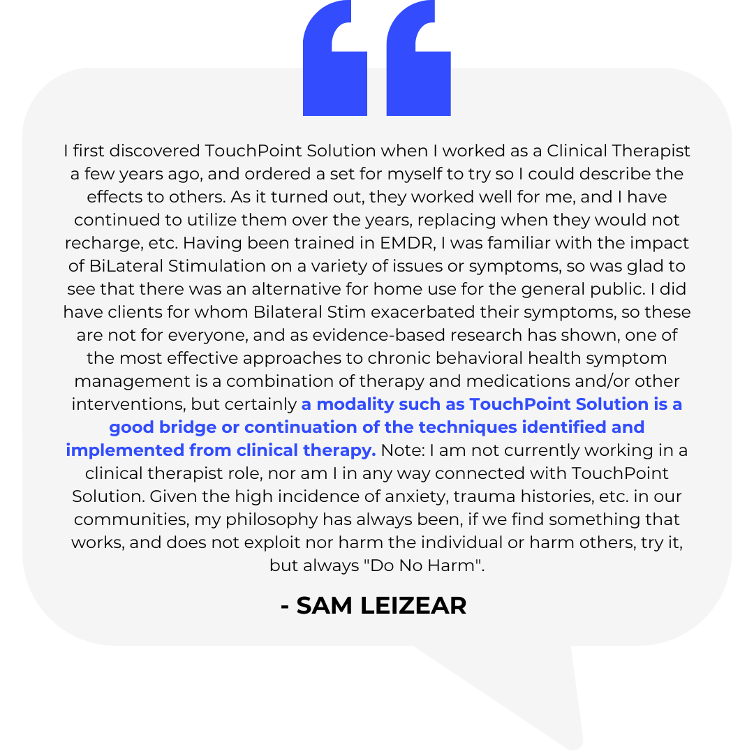 Therapists – TheTouchPoint Solution™